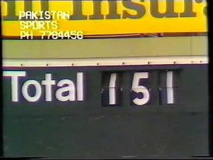 1989 5th Test Taylor and Marsh 329 runs opening partnership