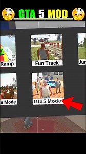 GTA 5 MOD IN INDIAN BIKE DRIVING 3D#shortsfeed #shortvideo #shortsviral #indianbikedriving3d