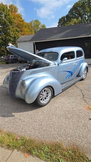 1937 Ford Sedan at the Tecumseh, MI Appleumpkin Festival 2025