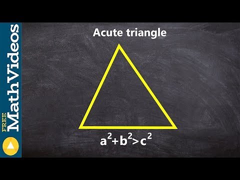 How does the pythagorean inequality theorem prove acute triangles