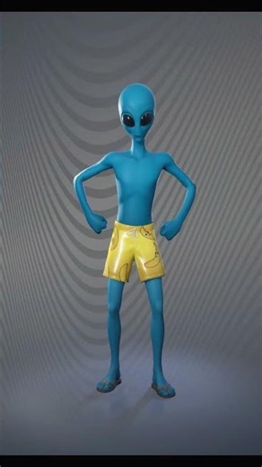 ET Alien Bill - Gesto Fortnite - Dancinha do Bob