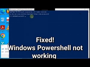 How To Fix PowerShell Has Stopped Working or Not Opening In Windows 10 /11 (2025)