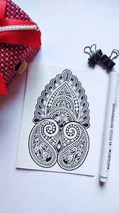 7.1K views · 196 reactions | Mandala Design ✨ Full Process video ...