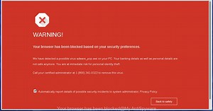 Remove “Your Browser Has Been Blocked” pop-up scam [Virus removal guide]