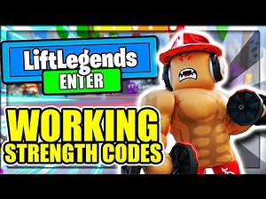 ALL *NEW* SECRET OP WOKRING CODES! 💪Lift Legends Simulator Roblox💪