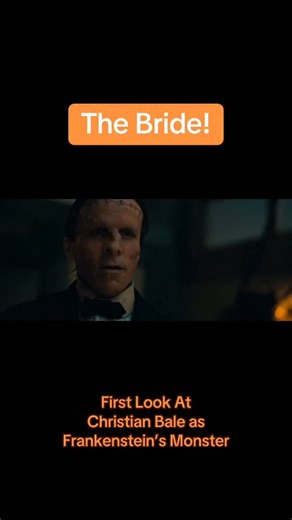 Rotten Tomatoes on Instagram: "First look at Christian Bale as Frankenstein’s monster in #TheBride!"