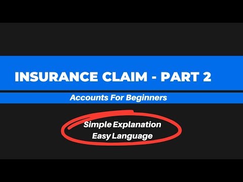 Insurance Claim | Accounts for Beginners | Part 2