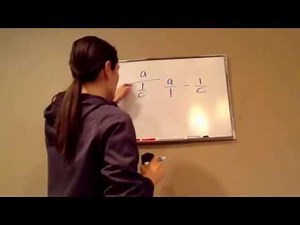Saxon Math Algebra 1 - Lesson 55 - Complex Fractions + Division of Complex Fractions