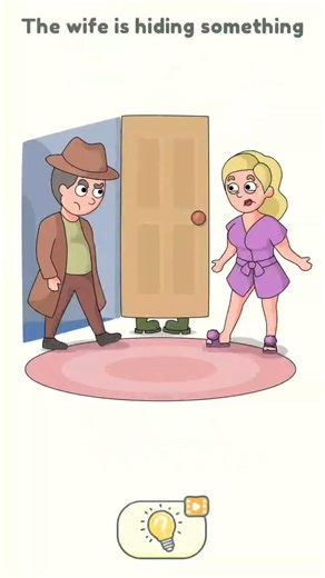 DOP 2 (Delete One Part) Wife is hiding something #dop2 #viral #funny #shorts #shortvideo