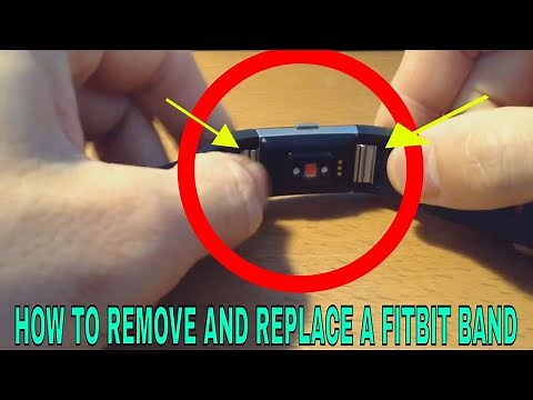 HOW TO REMOVE AND REPLACE A FITBIT BAND
