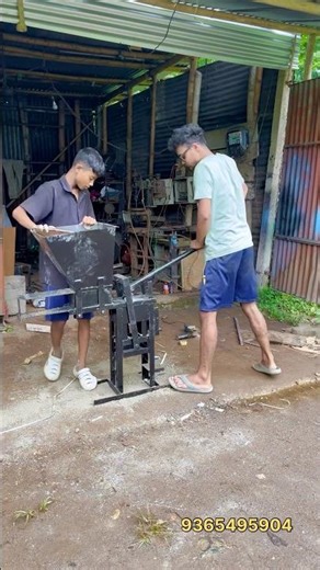 Bricks making manual machine #prasanna #treanding