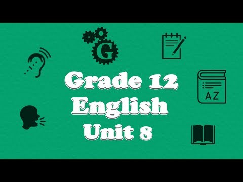 Grade 12 English Unit 8 Transitive and Intransitive verbs & Active and Passive Voice
