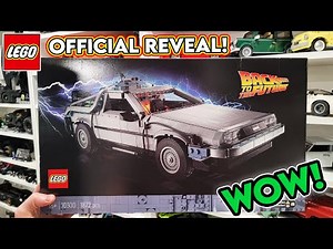 LEGO Back to the Future DeLorean Official Reveal!