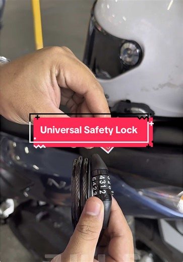 Universal Safety Lock: Secure Your Helmet Today!