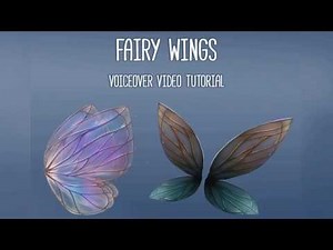 Fairy Wings digital art tutorial
