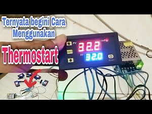 Cara Menggunakan Thermostat Digital || Microcomputer Temperature Controller - Temperature Controller