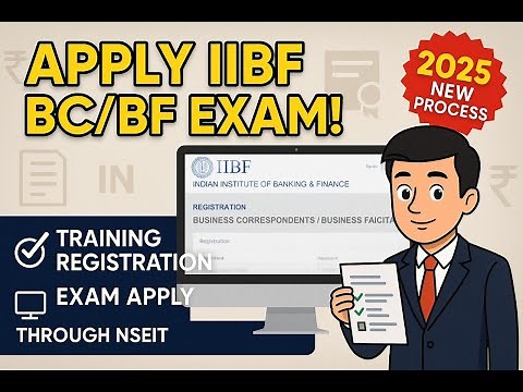 IIBF BC/BF registration | IIBF BC/BF Course Registration Process | NIESBUD