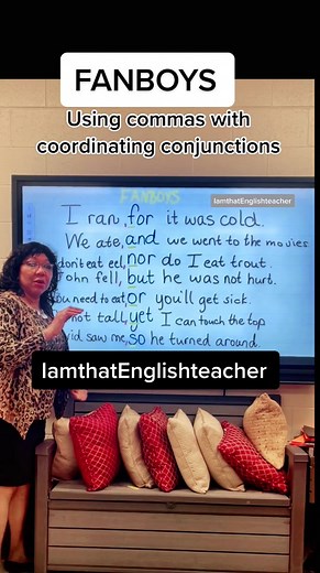 #commause #coordinatingconjunctions #FANBOYS #usingcommascorrectly #commasmatter #compoundsentences #grammarlesson #Englishteacher ##didyoulearnsomethingnew #copyeditor #socialmediagrammarmistakes