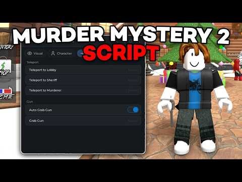 [FREE] Murder Mystery 2 (MM2) Script | Auto Grab Gun, Kill All, Auto Farm, Role ESP | ALL EXECUTORS