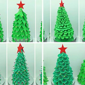4 Easy and New Christmas Tree Making 🎄 Paper Christmas Crafts 🎄 DIY Christmas Decorations Idea 🎄 Very Easy Christmas Ornaments Making Step by Step #diy #christmastree #xmastree #christmascrafts #christmas2023 #christmasdecor | Creative Art & Craft Ideas