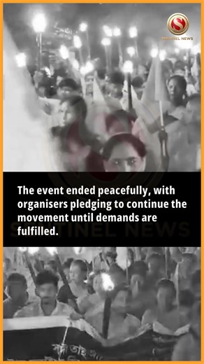 1.9K views · 34 reactions | A massive protest unfolded in Upper Assam...