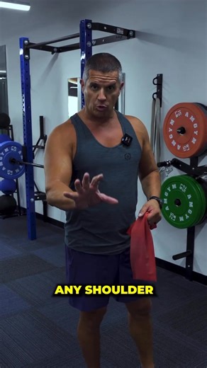 .Try THIS complete SHOULDER WARM-UP❗️ • • 💪🏼Try this complete shoulder warm-up before your next upper-body workout. If you don’t have a band, I suggest investing in one. They can be very cheap on #likeforlikes #healthylifestyle #gymlife | Dr. Rob Jones