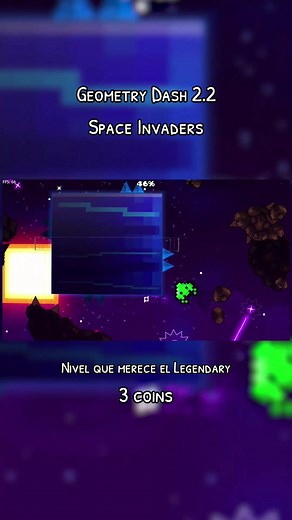 Geometry Dash 2.2 Space Invaders