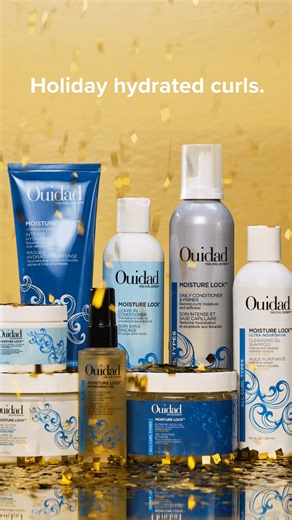 Cold weather calls for extra curl care. Treat your curls to the Ouidad routine they deserve. 💙❄️ | Ouidad