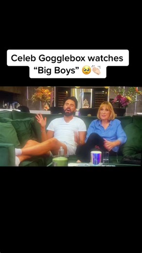Celeb Gogglebox Reaction to 'Big Boys' Clip