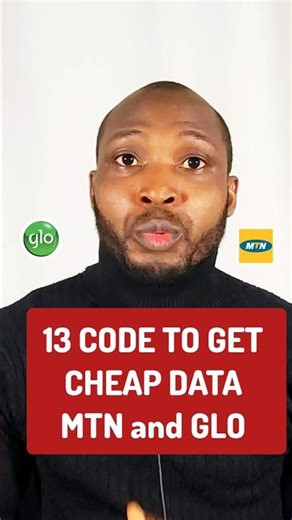 13 Codes to get cheap data from MTN and glo / how to buy cheap data