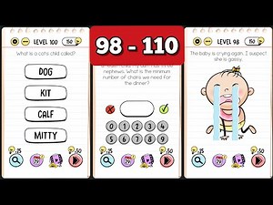 brain test level 98 99 100 101 102 103 104 105 106 107 108 109 110
