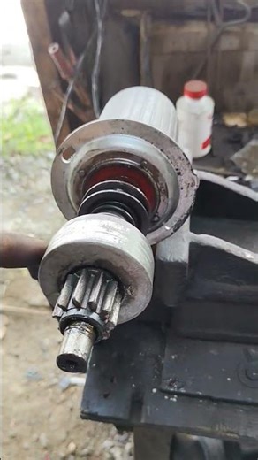 Repair Starter Bendix Gear @armandelectrical #SsDios #shortsvideo