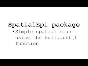 R Lesson - spatial epidemiology using R