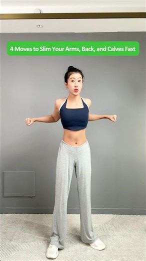 4 Simple Moves to Slim Your Arms, Flatten Your Traps, Straighten Your Back, and Lean Out Your Calves