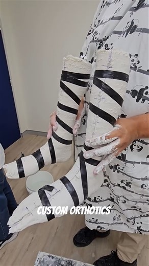 Behind-the-Scenes Custom AFO Process [Orthotics] #disability #autism #viral #Shorts #orthopedics