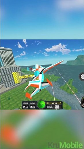 Aeroplane Flying Game Offline - Gameplay (Android, IOS)