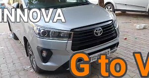 1.4K views · 15 reactions | Innova crysta || G model to V model || Headlamps || interior || more For booking Call or whatsapp 9988229191 ( 10 am to 8 pm) | Hybrid Customs | Facebook
