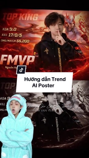 Hướng dẫn làm AI poster game thủ đơn giản