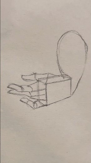 Learn how to draw hands step by step! ✍️ #shorts