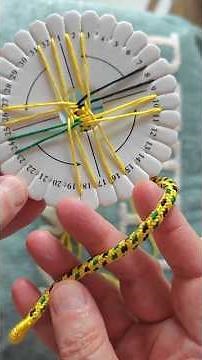 Kumihimo Tutorial Lovely Easy Hollow Weaving Technique (16 threads)