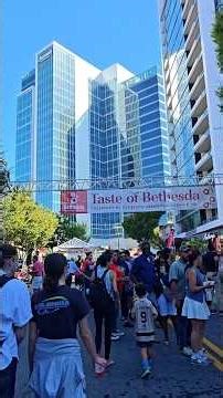 Taste of Bethesda 2025 - Bethesda, Maryland #bethesda #trending #shorts