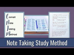 Bible Basics: How to Use the Cornell Note-Taking Method for Bible Study | Amanda Brown