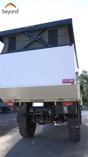Unimog DIY camper shell by Beyond RV Australia