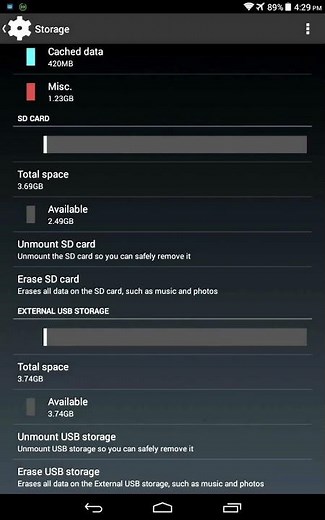 How to format a USB flash drive from Android devices