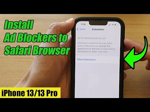 iPhone 13/13 Pro: How to Install Ad Blockers to Safari Browser