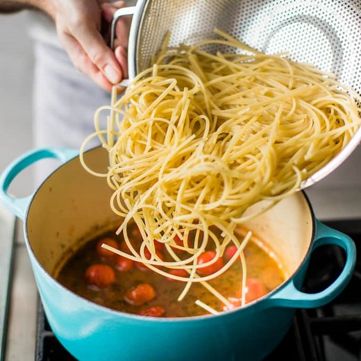 How to Cook Pasta in Its Sauce for Infused Flavor | America's Test Kitchen