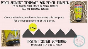 Pencil Tumbler/pencil Tumbler Template for HOGG and Makerflo Tumblers/pencil Tumbler Png/skinny Tumbler Png/digital Download Png - Etsy
