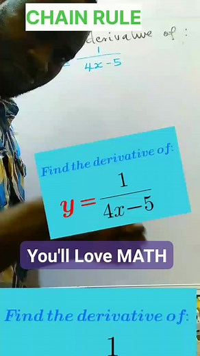 41 reactions · 3 comments | Differential Calculus Ex.7 rl. #waec #math #mathematics #chainrule #IGCSE | MATH with ISH | Facebook