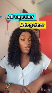 40K views · 1.2K reactions | All together vs Altogether. Meaning, difference and usage in English | Precious Chibuzor Eke | Facebook