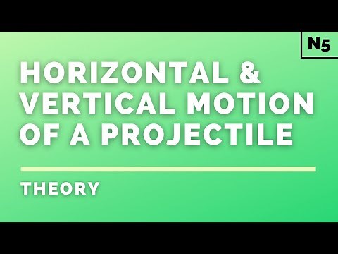 National 5 Physics | Dynamics | Horizontal & Vertical Motion of a Projectile | THEORY